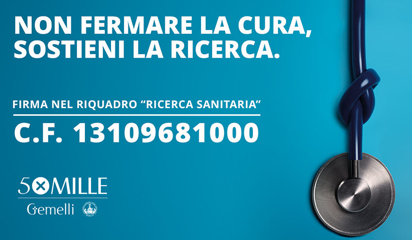 ‘Non fermare la cura, non fermare la speranza’. La nuova campagna ...